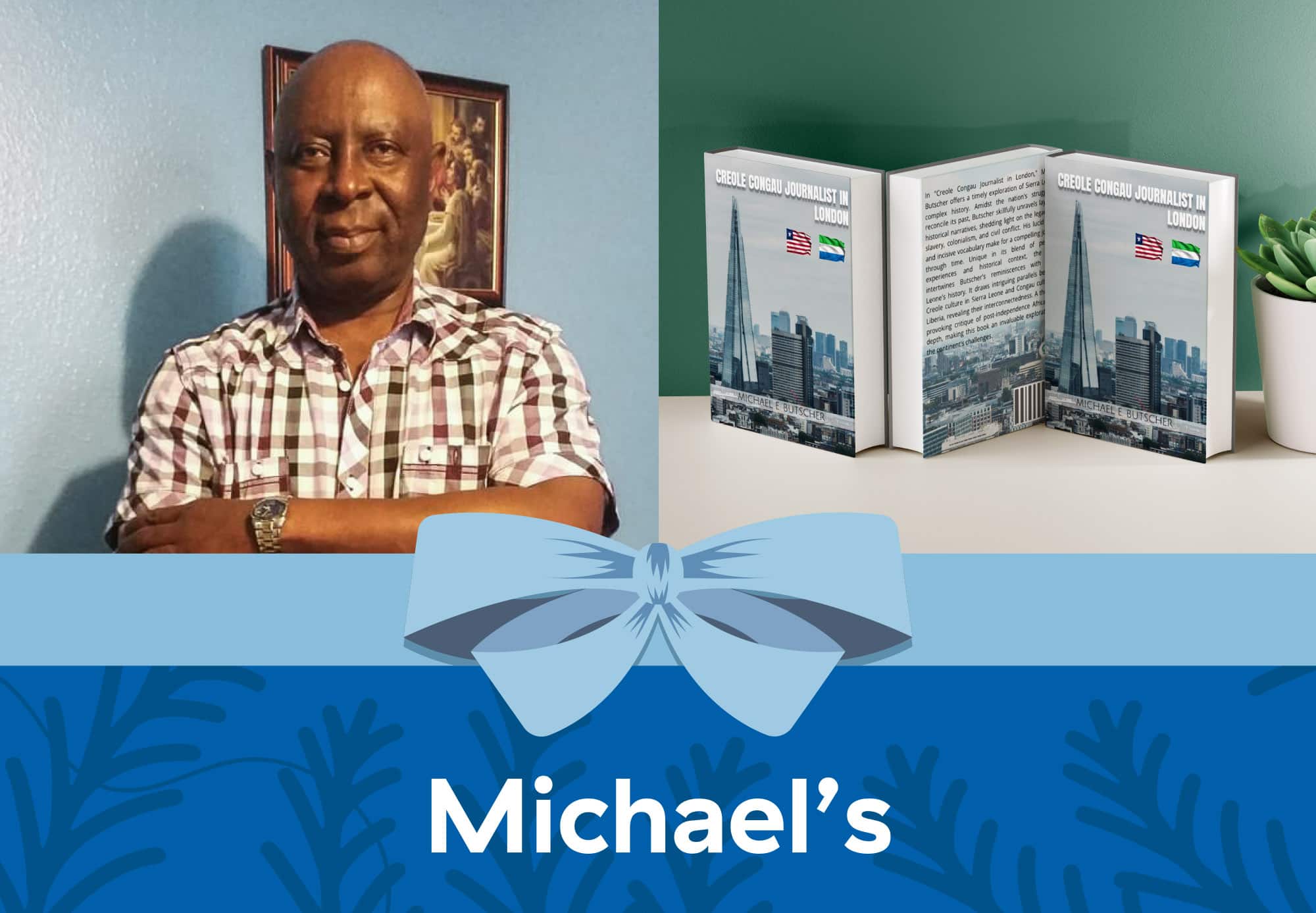 The best Christmas gift I ever received is the publication of my memoir ...